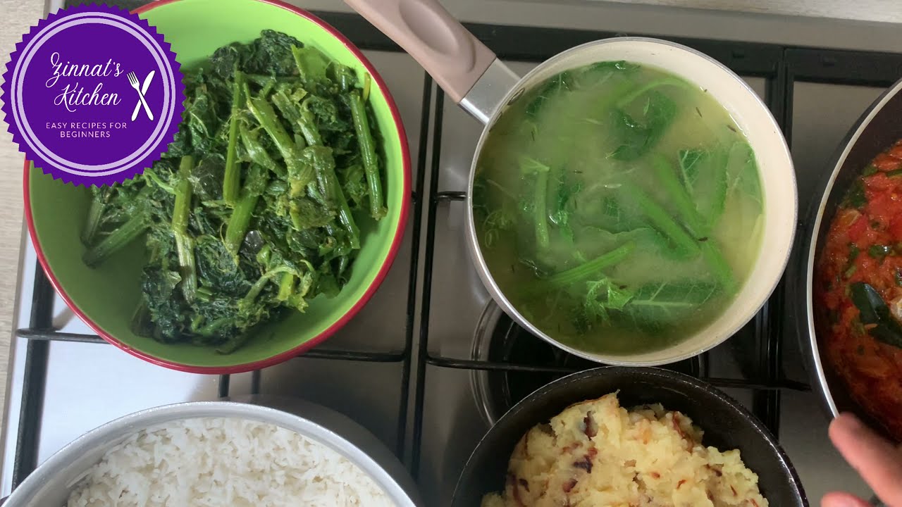Bouyon bred sou sou ( chow chow soup) recipe | Anou Cuit